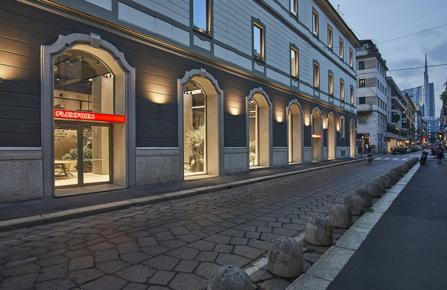 Flexform flagship store by ACPV ARCHITECTS - 谷德设计网