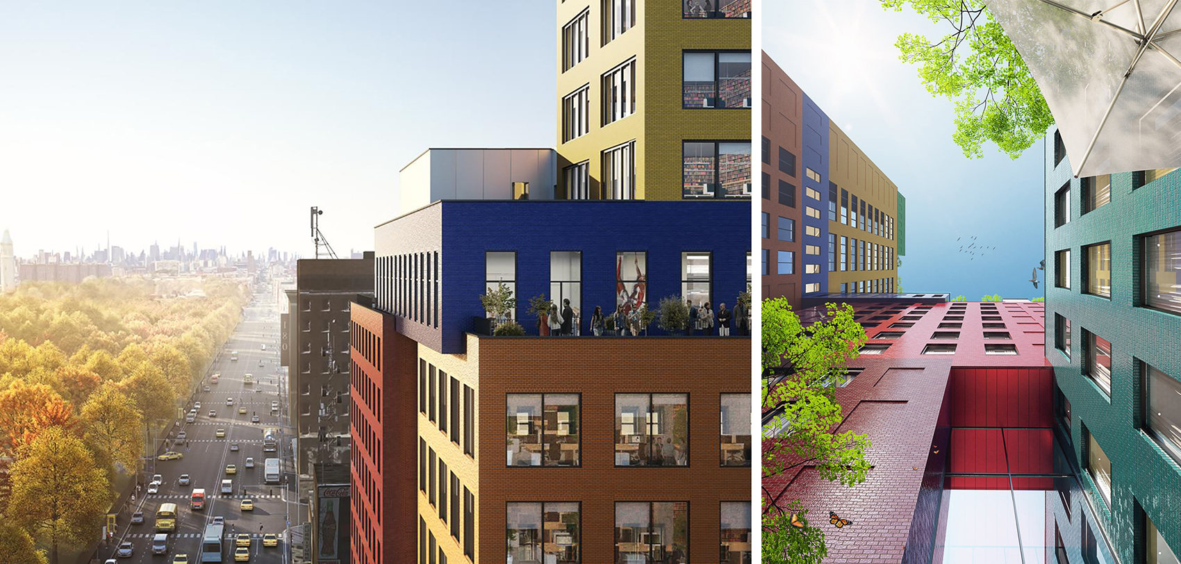 Radio Hotel, part of the MVRDV-designed Radio Hotel and tower in ...