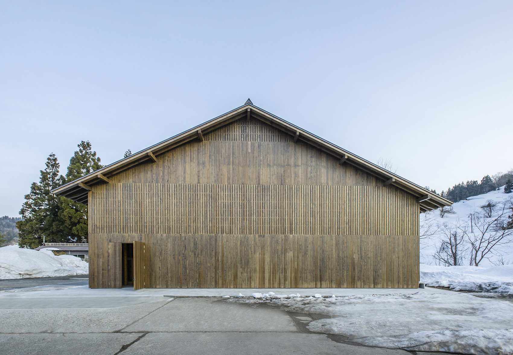 Yukinohako Snow Storage by Kei Kaihoh Architects - 谷德设计网