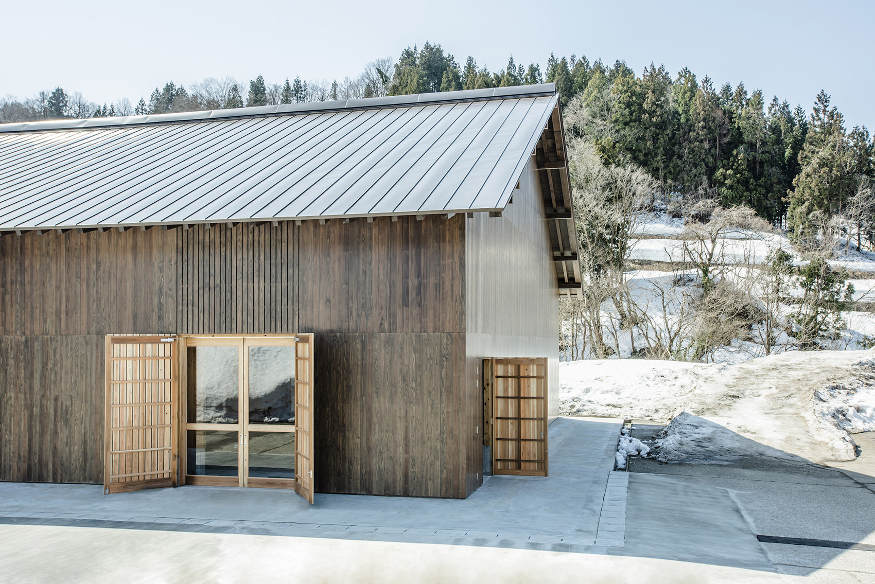 Yukinohako Snow Storage by Kei Kaihoh Architects - 谷德设计网
