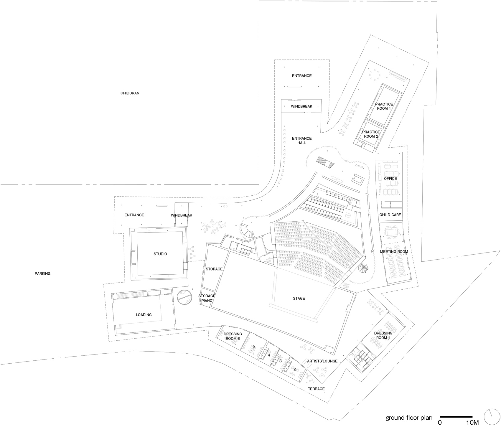 SHOGIN TACT TSURUOKA (Tsuruoka Cultural hall) by SANAA - 谷德设计网