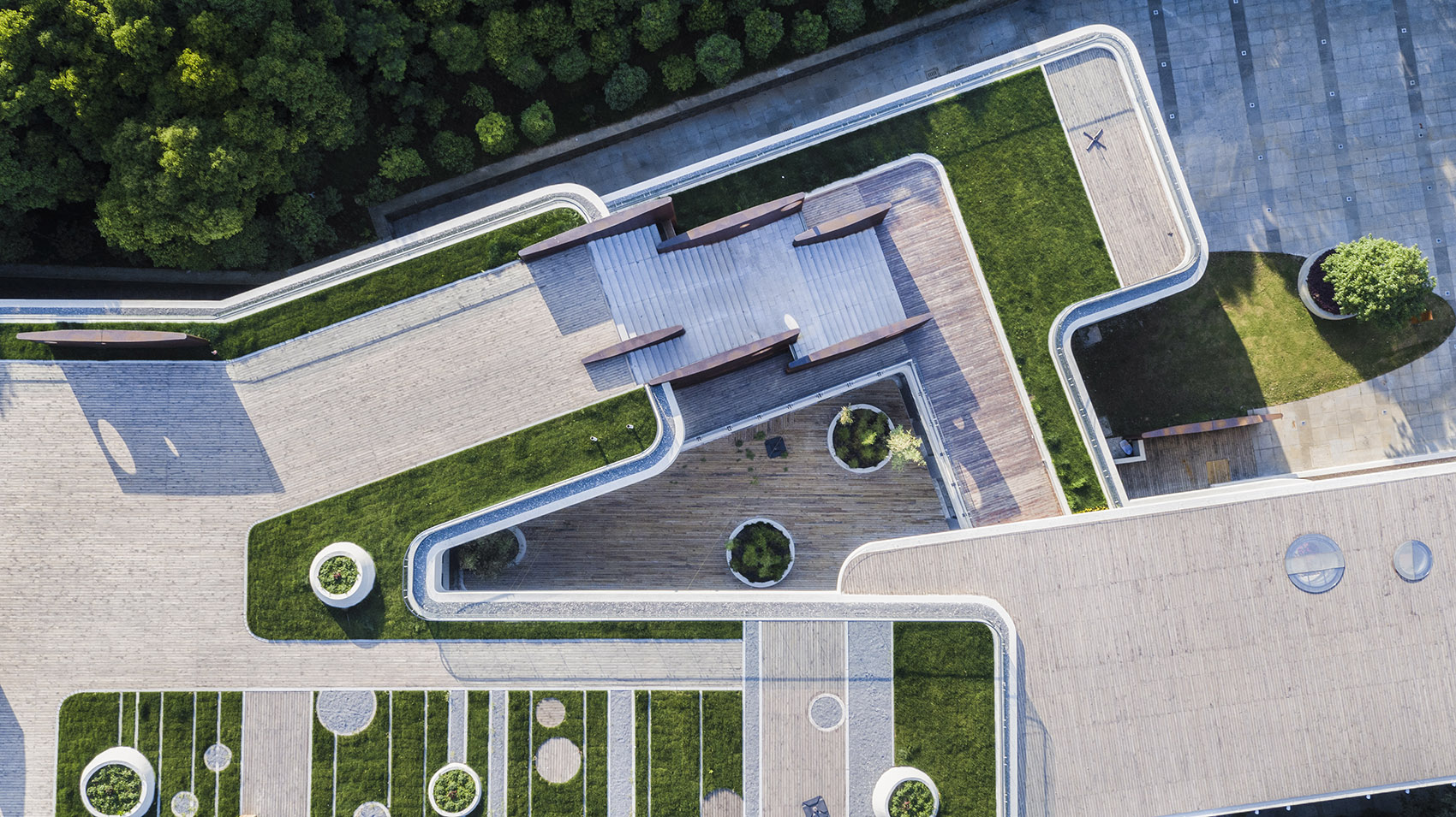 Architectural Design of Tianmu Lake Exhibition Hall by NANJING YANGTZE ... Architectural Design of Tianmu Lake Exhibition Hall by NANJING YANGTZE ...