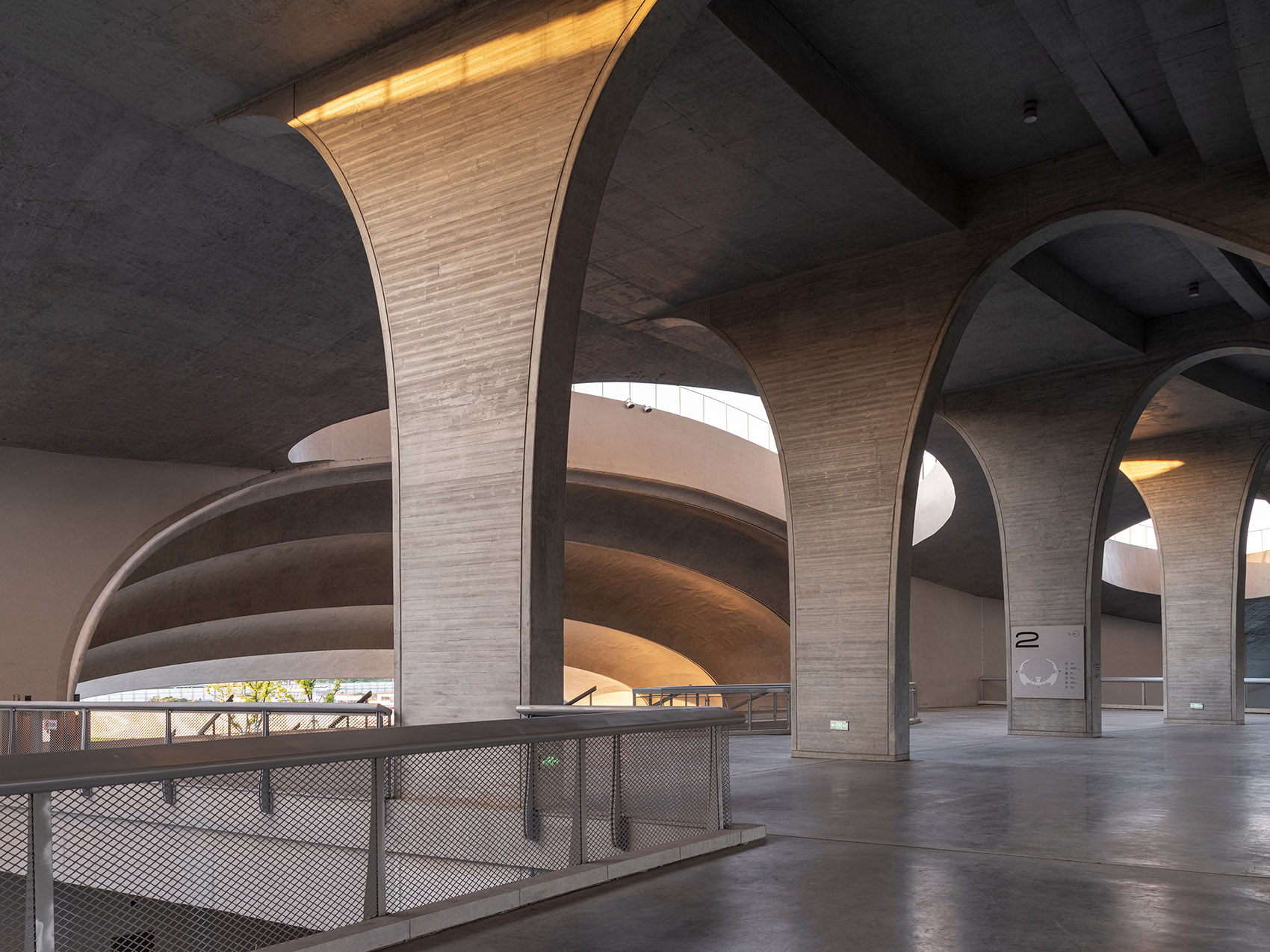 MAD Architects Completes the World’s Largest Earth-sheltered Stadium ...