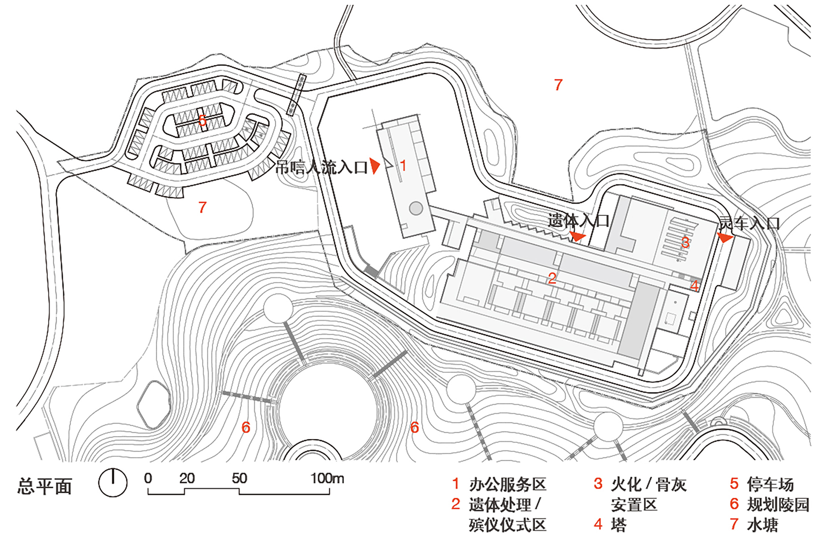 Huoshan County Mortuary, China by Hefei University of Technology Design ...