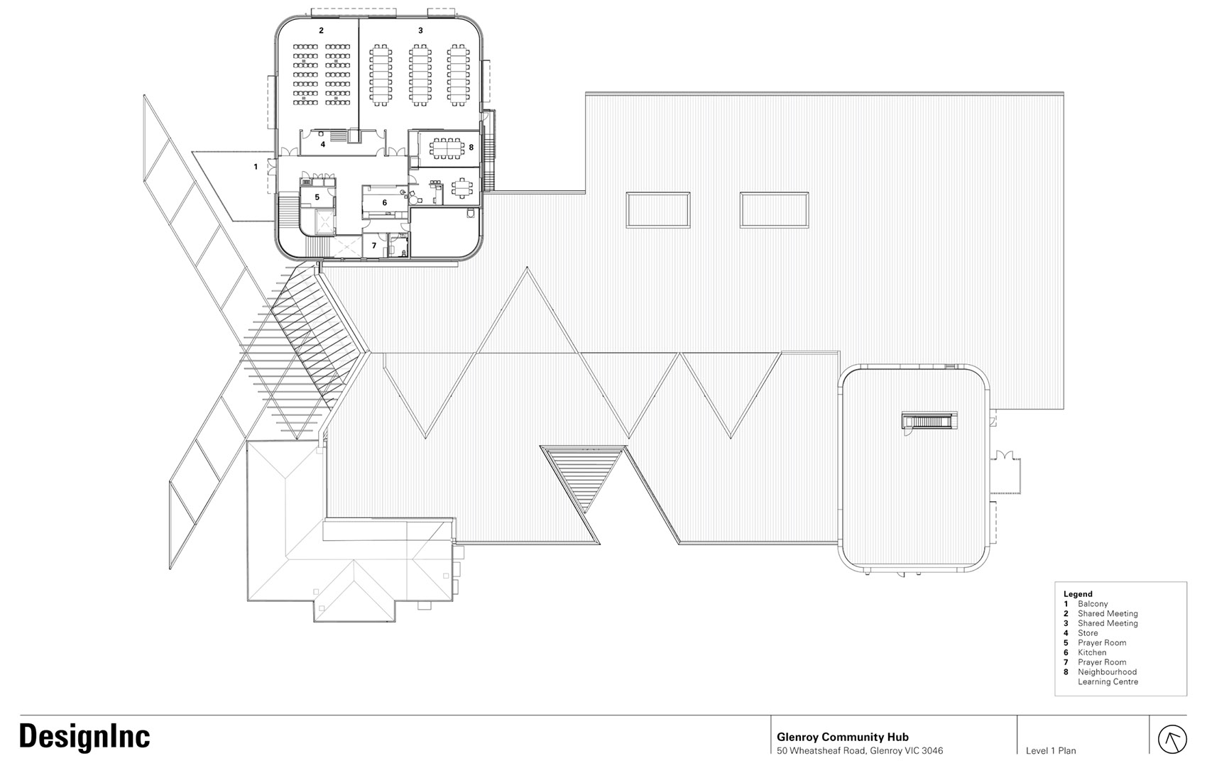 Glenroy Community Hub by DesignInc - 谷德设计网
