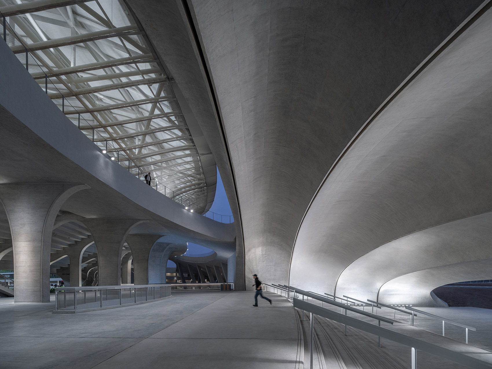 MAD Architects Completes the World’s Largest Earth-sheltered Stadium ...