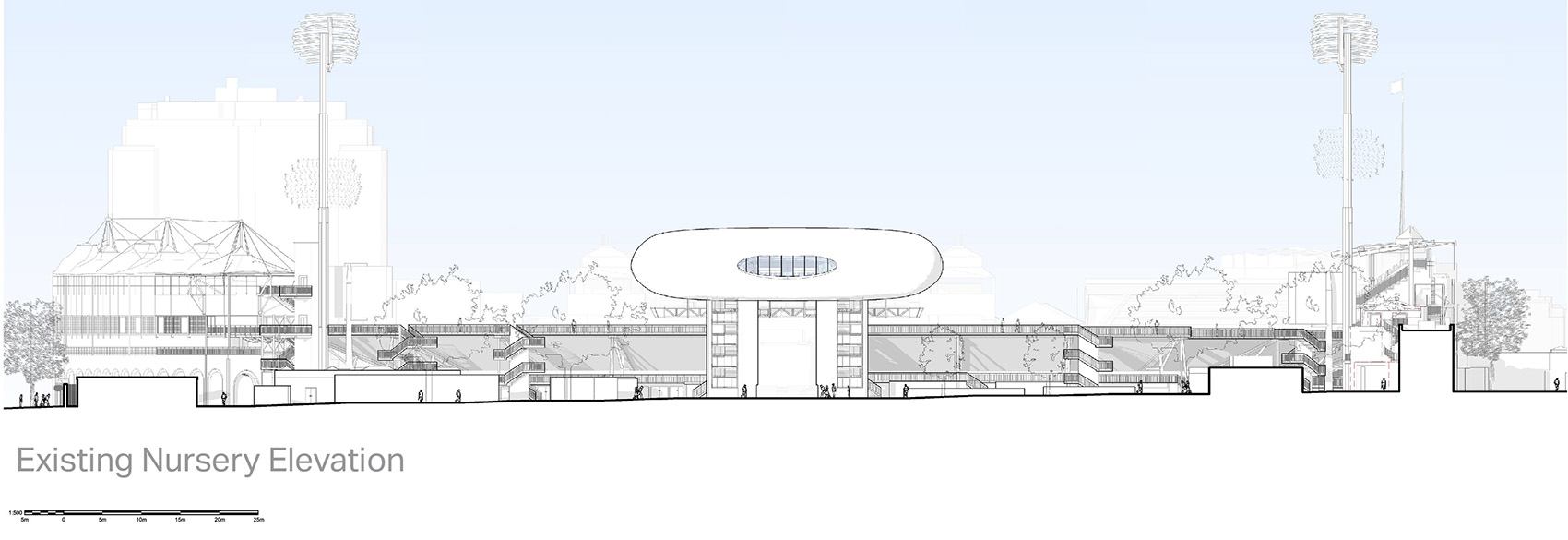 Compton & Edrich Stands, Lord’s Cricket Ground, London by Wilkinson ...