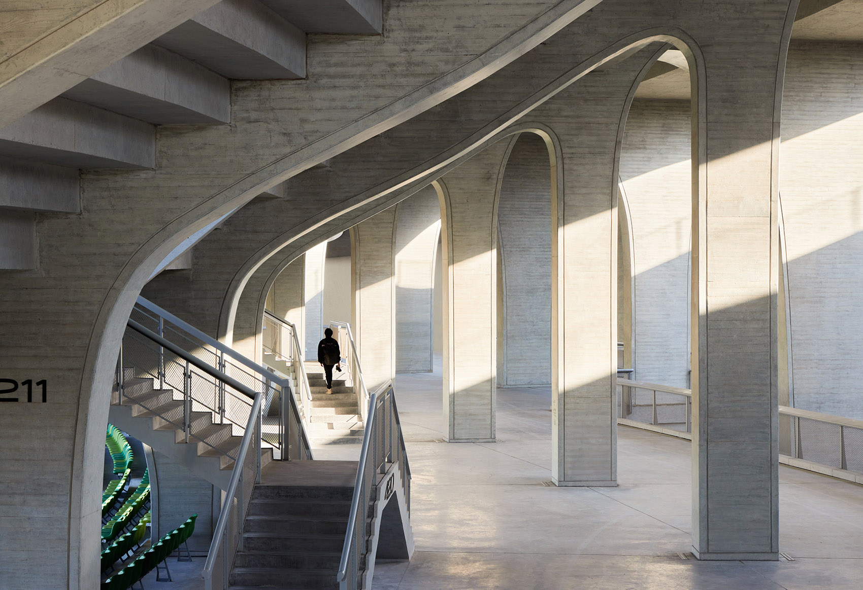 MAD Architects Completes the World’s Largest Earth-sheltered Stadium ...