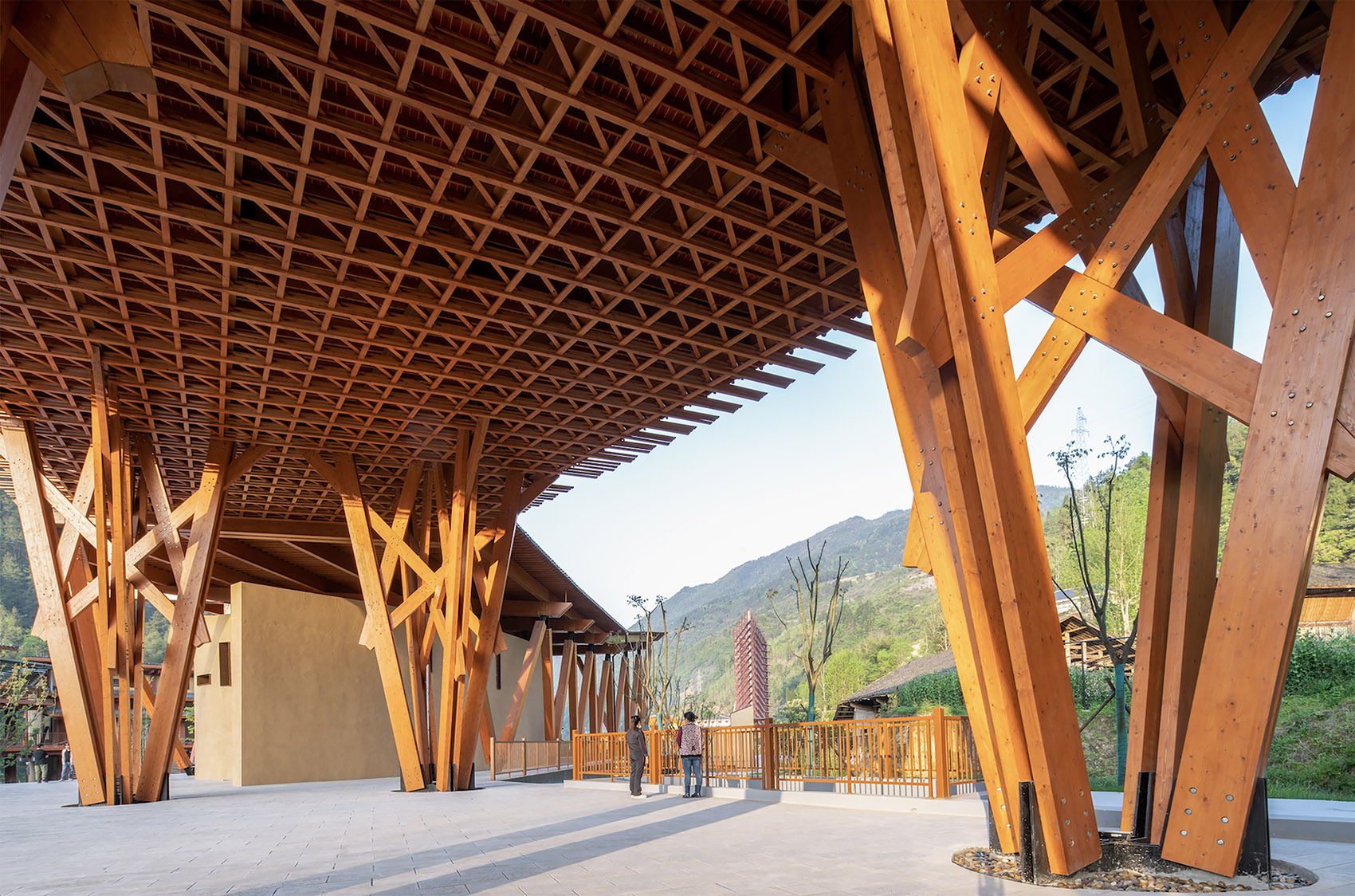 Chinese Tujia Pan-Museum Complex by Li Baofeng’s studio of HUST - 谷德设计网