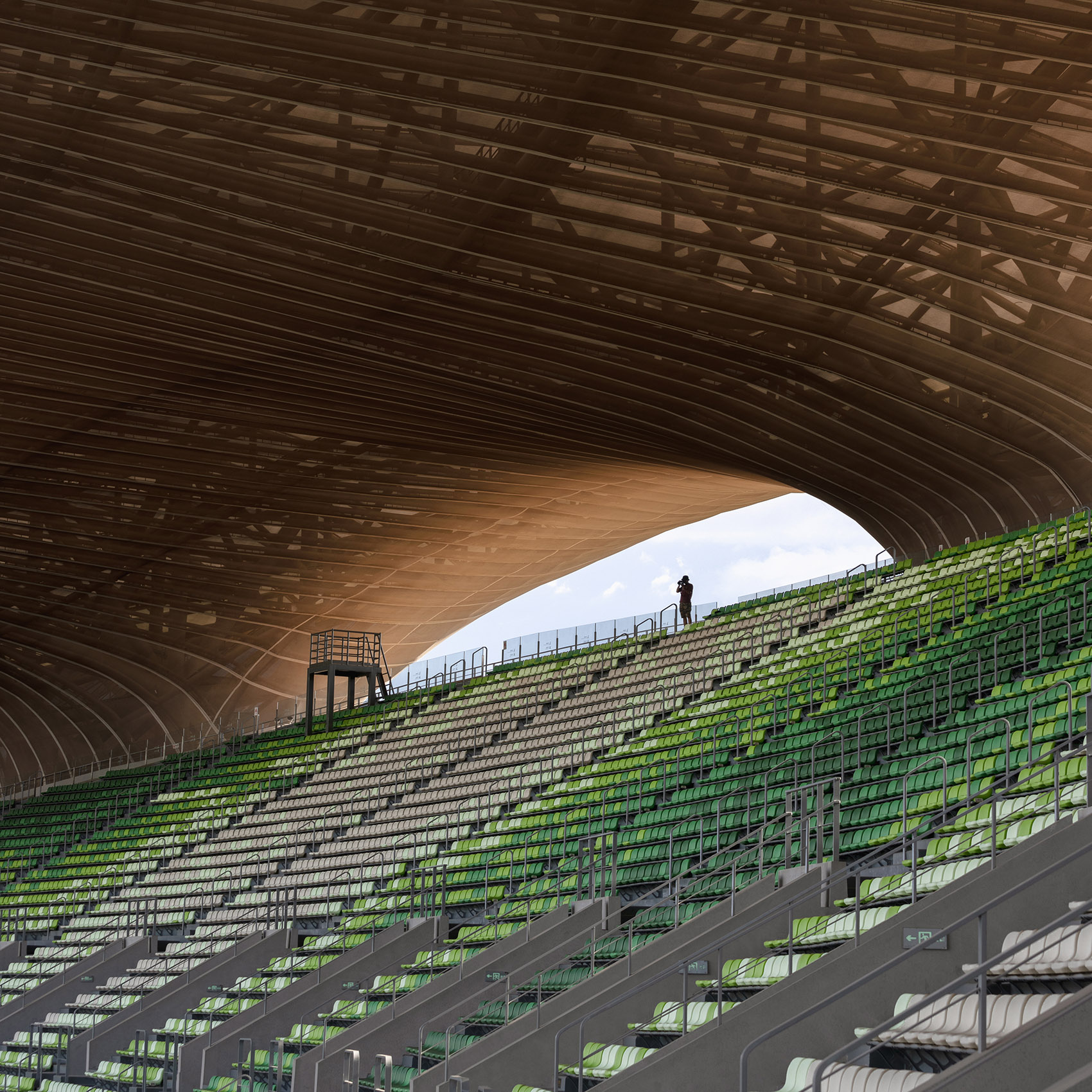 MAD Architects Completes the World’s Largest Earth-sheltered Stadium ...