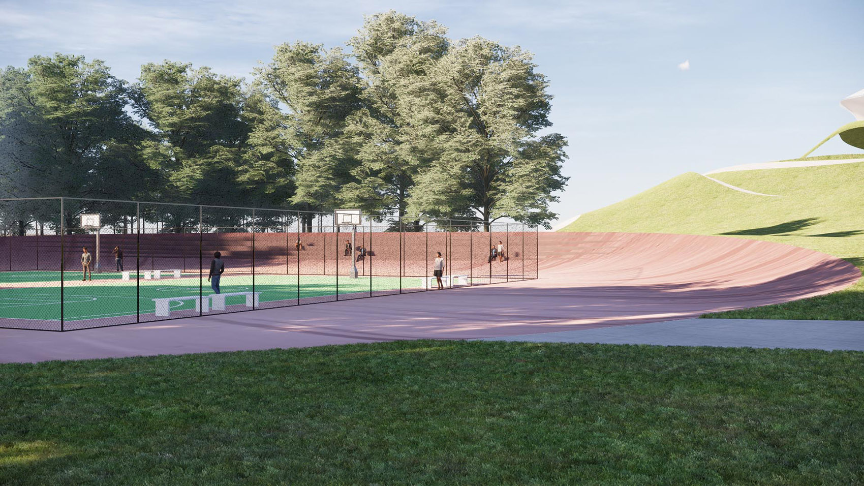 MAD Architects Completes the World’s Largest Earth-sheltered Stadium ...