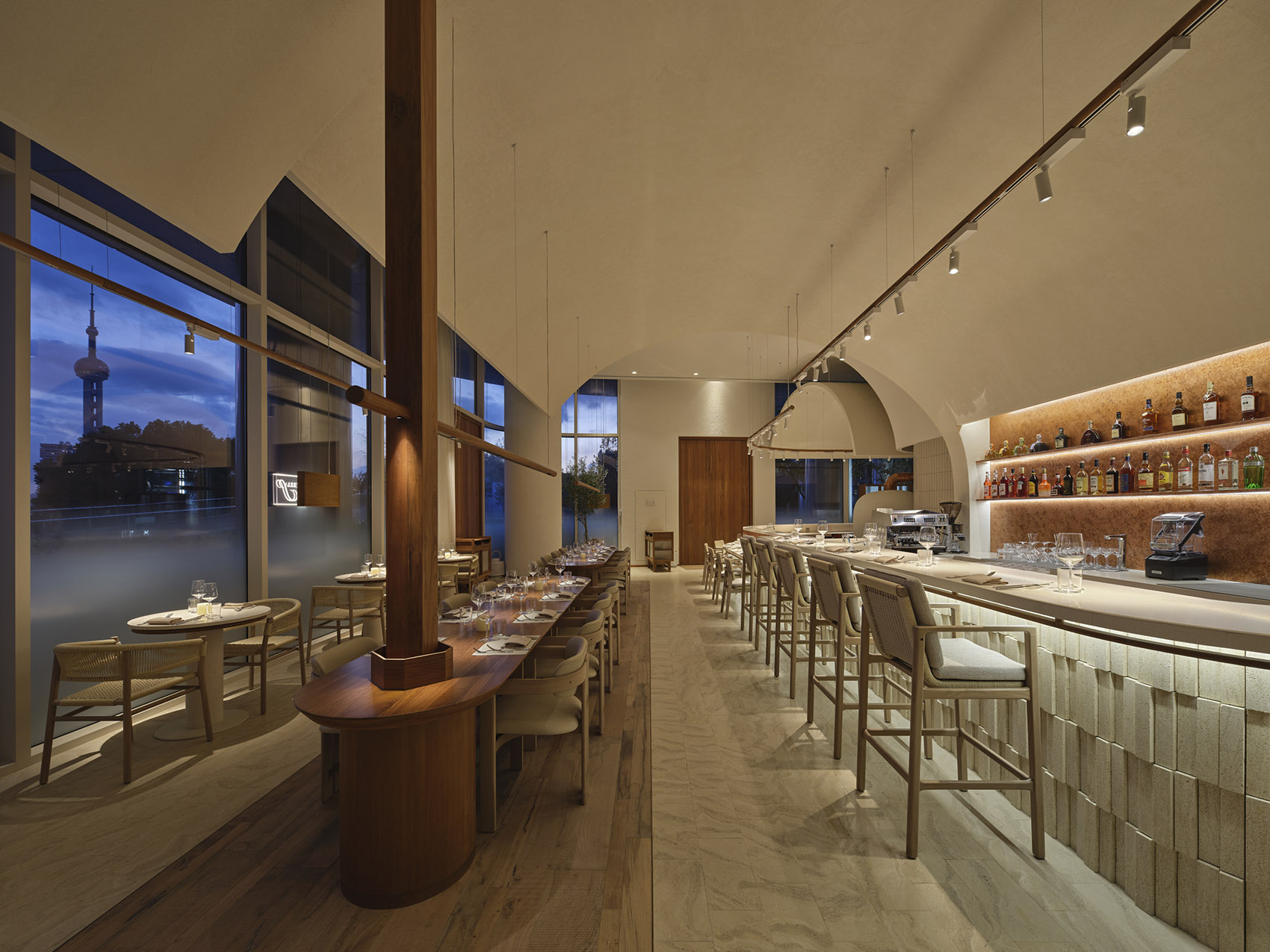 Pizzeria S, Shanghai, China by red design - 谷德设计网