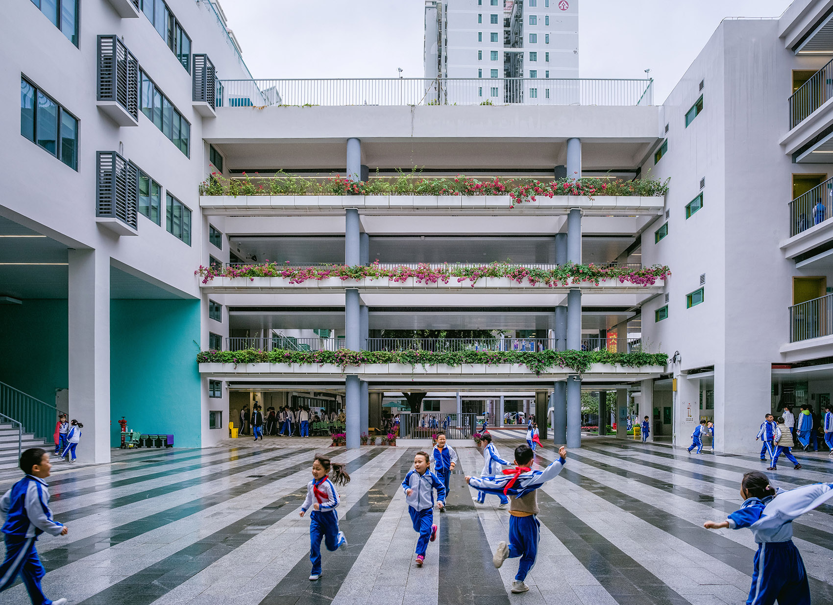 Learning Terraces: Fuqiang Elementary School, Shenzhen, China by People ...