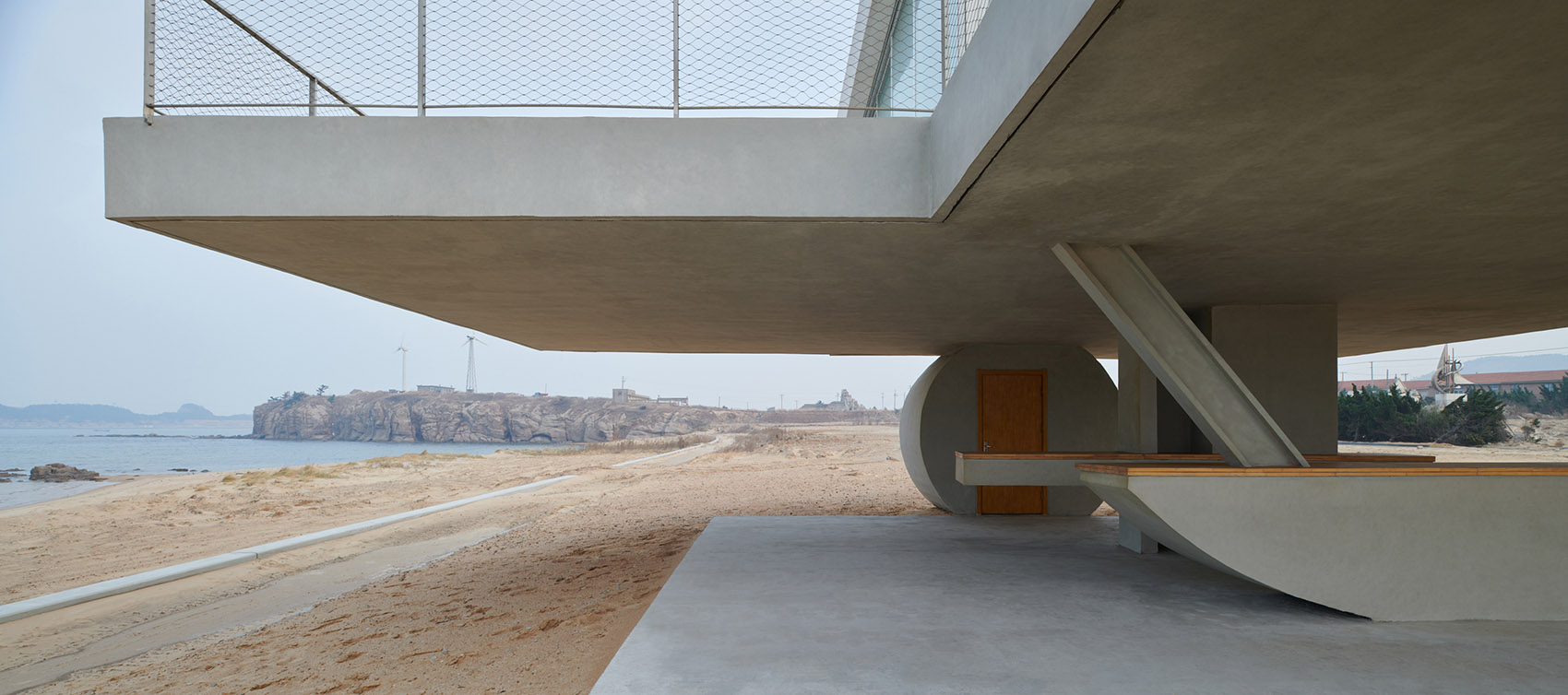 Seaside Floating Pavilion, Shandong, China by TAO - 谷德设计网