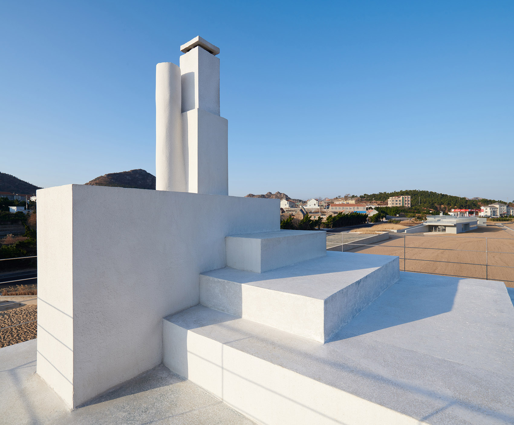 Seaside Floating Pavilion, Shandong, China by TAO - 谷德设计网