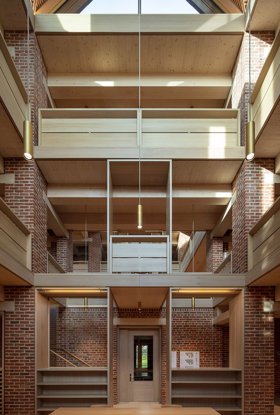 Magdalene College’s New College Library by Níall McLaughlin Architects ...