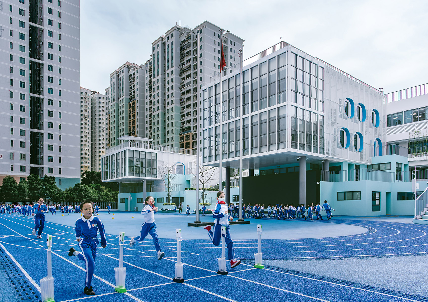 Learning Terraces: Fuqiang Elementary School, Shenzhen, China by People ...