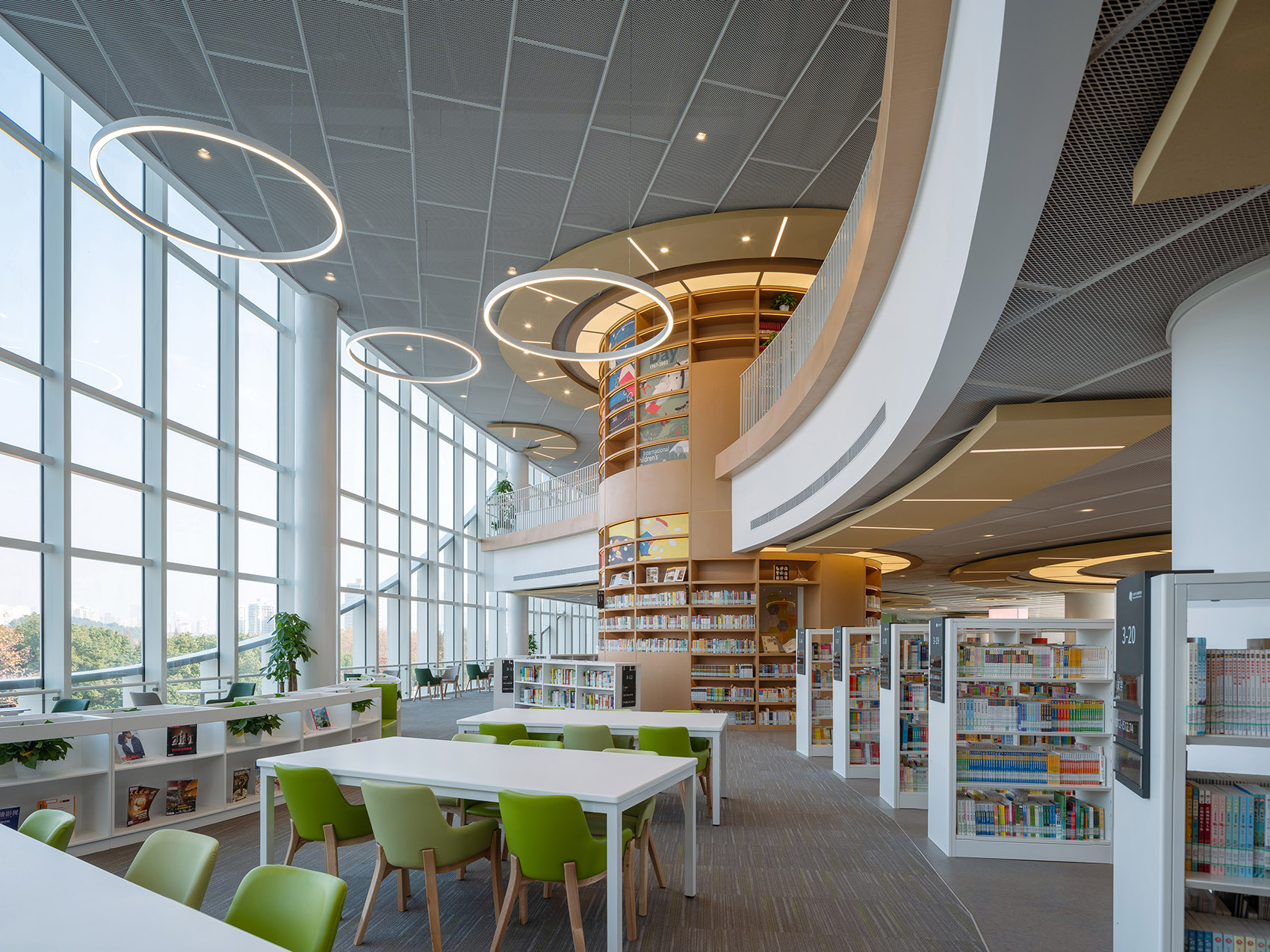 New library construction project of Shanghai Children’s Library, China ...