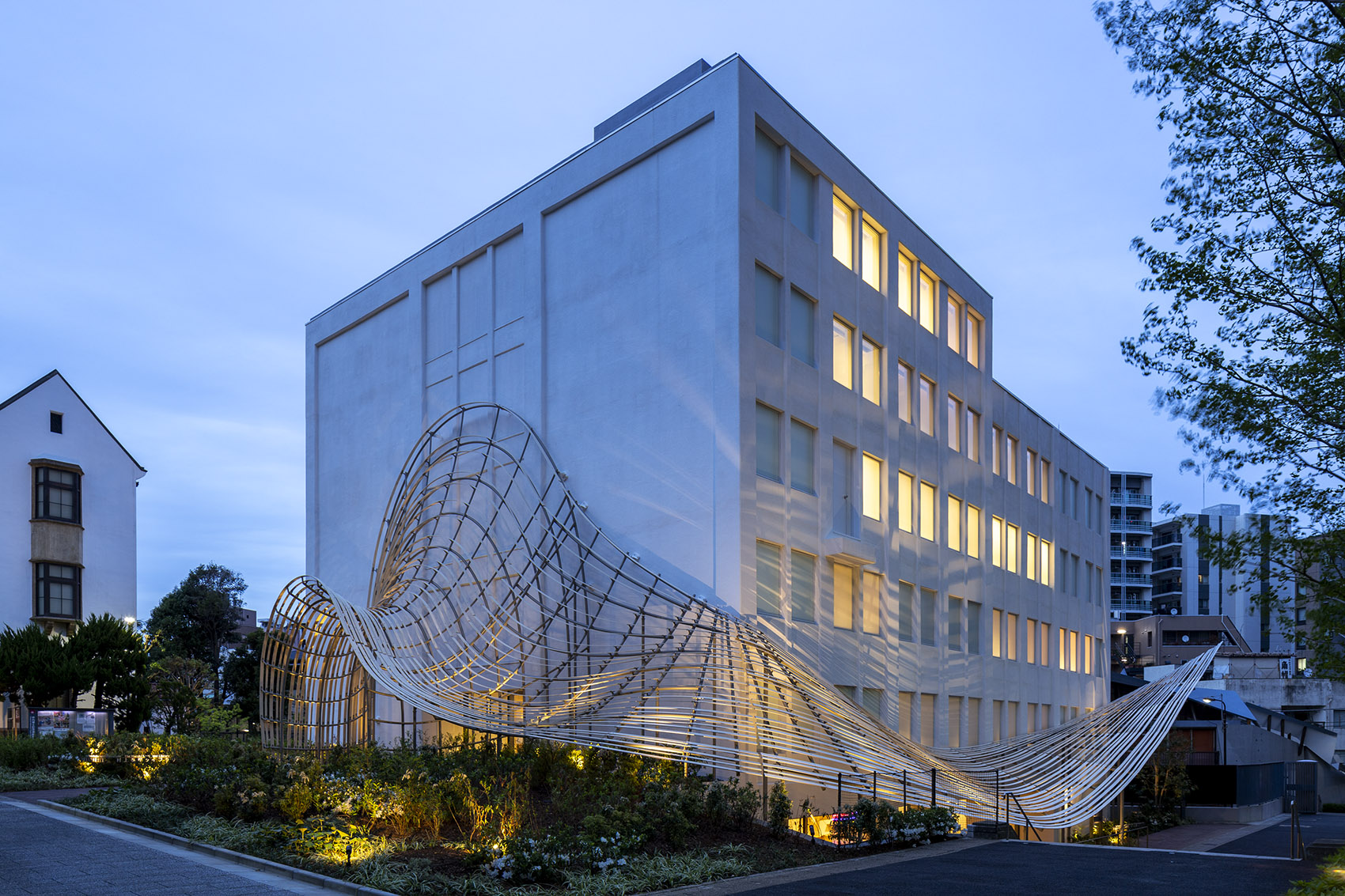 The Haruki Murakami Library by Kengo Kuma and Associates - 谷德设计网