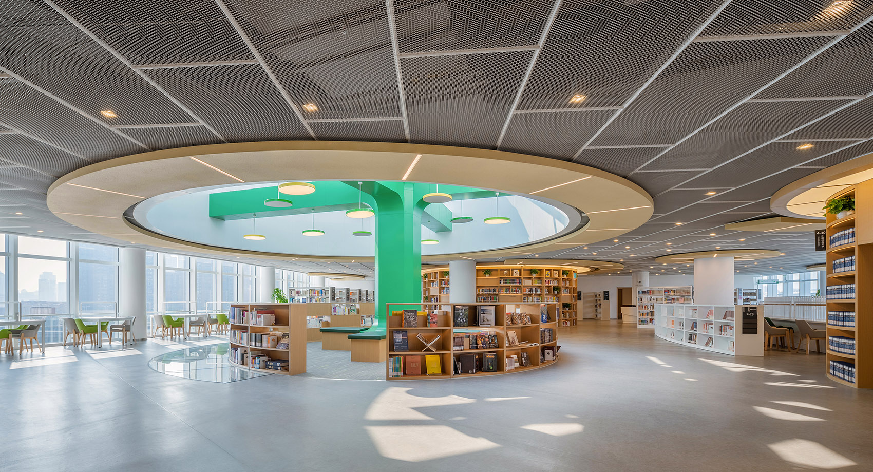 New library construction project of Shanghai Children’s Library, China ...