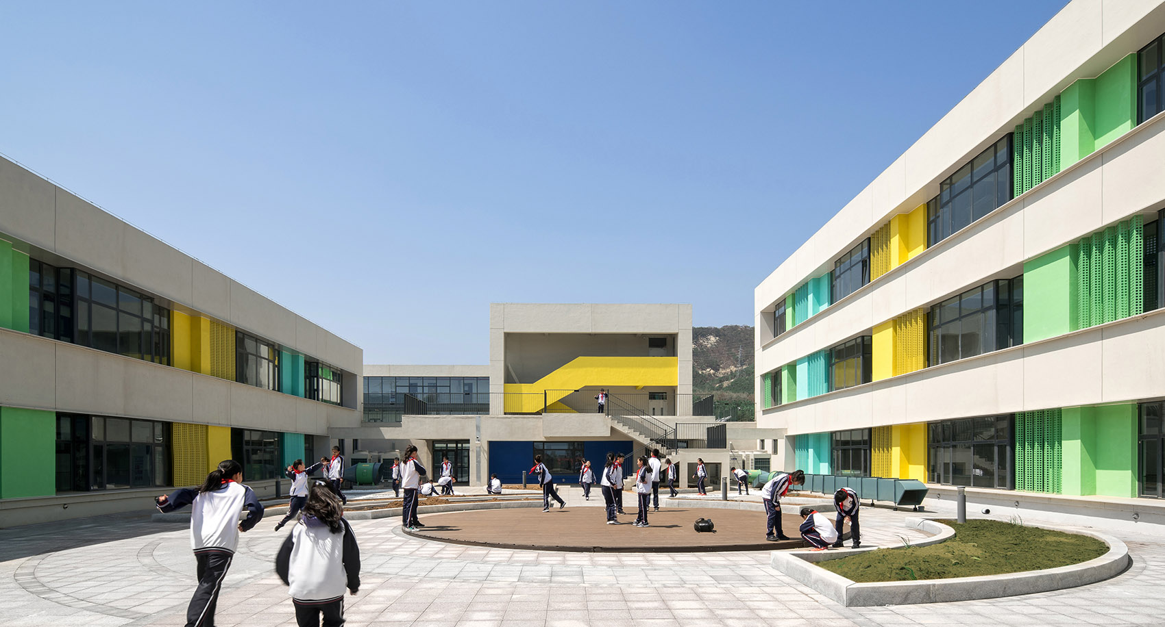 Wanghaiyuan School, China by Architectural Design Institute of Tsinghua ...