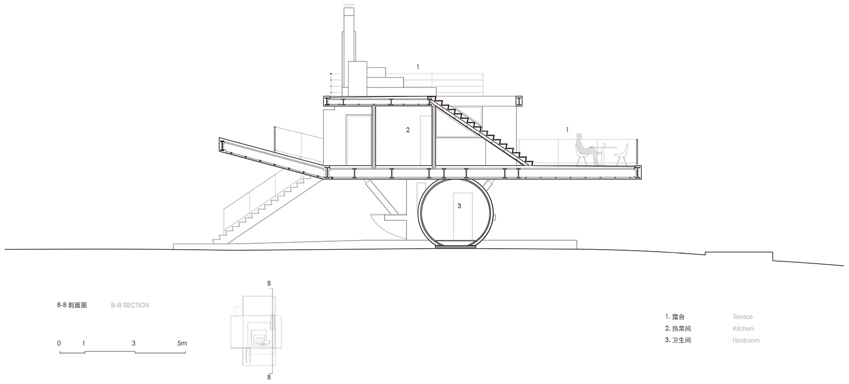 Seaside Floating Pavilion, Shandong, China by TAO - 谷德设计网