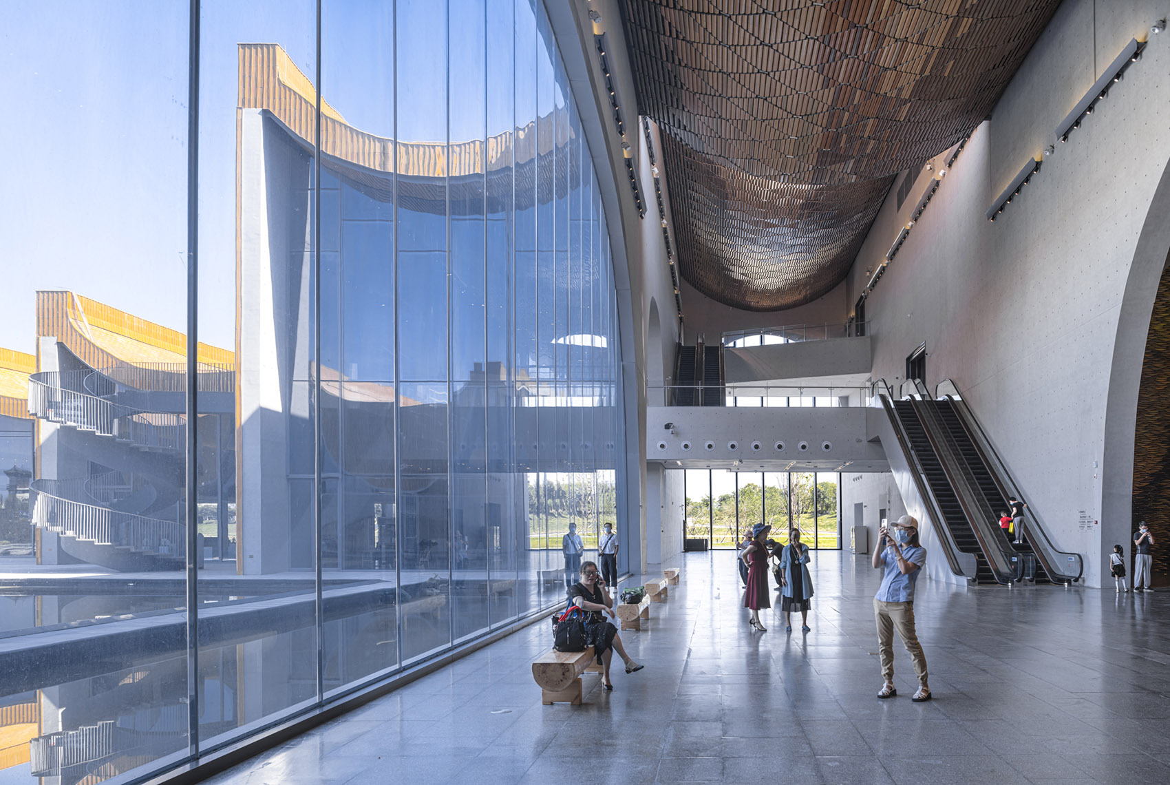 Sui-Tang Dynasties Grand Canal Culture Museum, Luoyang, China by TJAD ...