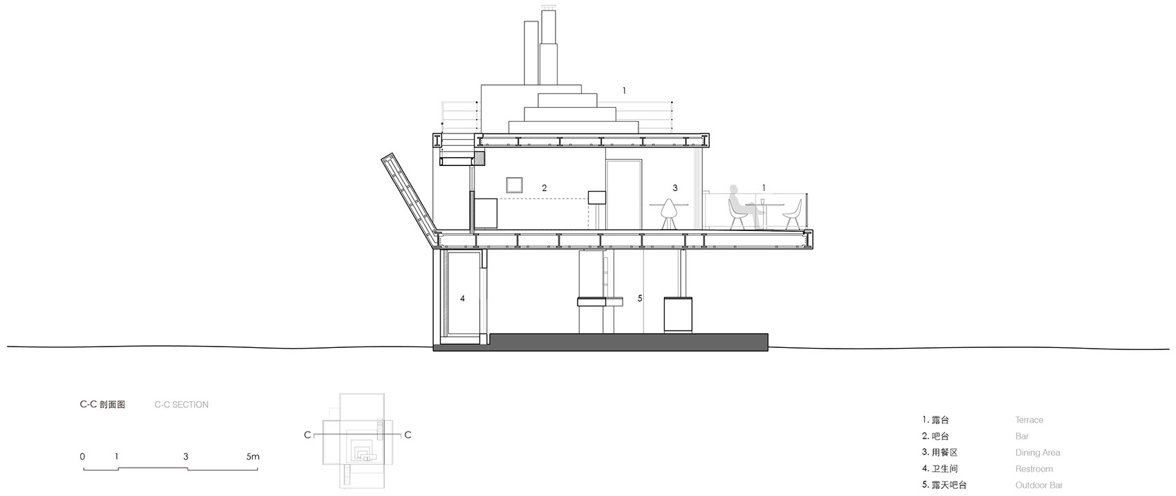 Seaside Floating Pavilion, Shandong, China by TAO - 谷德设计网