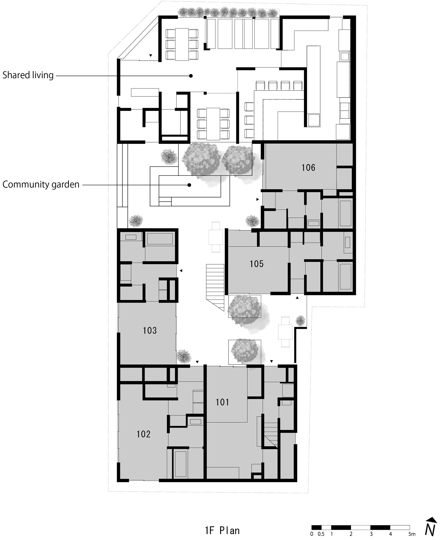 “Shared Residence” by T2P Architects office - 谷德设计网