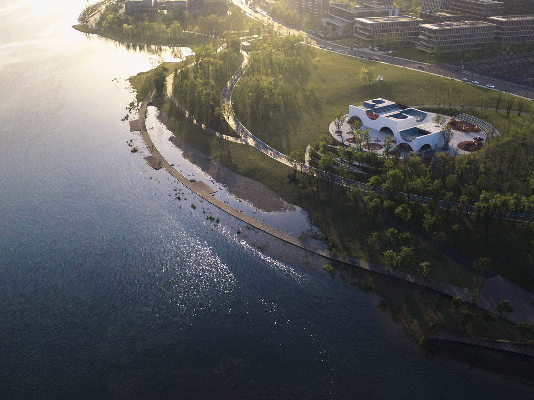 FANG · FUN Xinglong Lake Children’s Art Center, China by REL ARCHITECTS ...