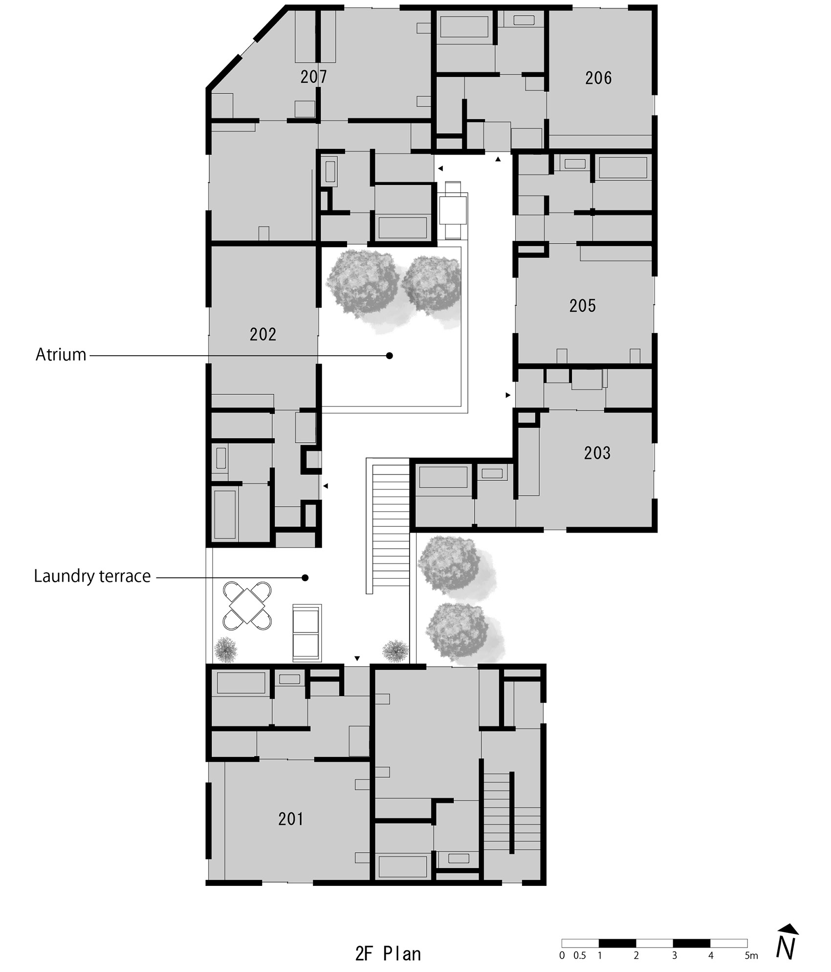 “Shared Residence” by T2P Architects office - 谷德设计网