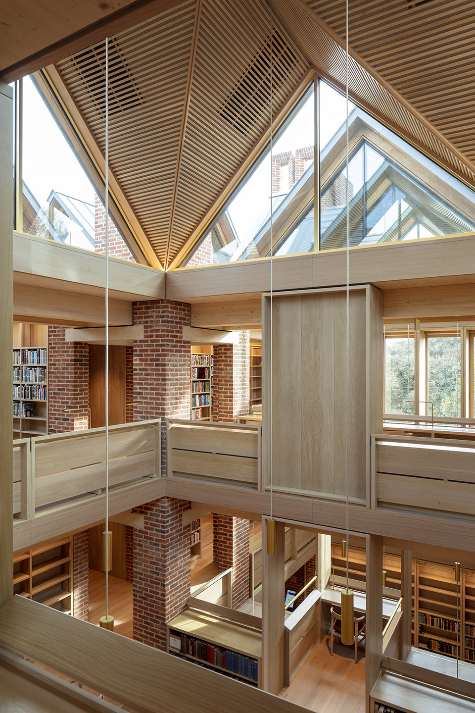 Magdalene College’s New College Library by Níall McLaughlin Architects ...