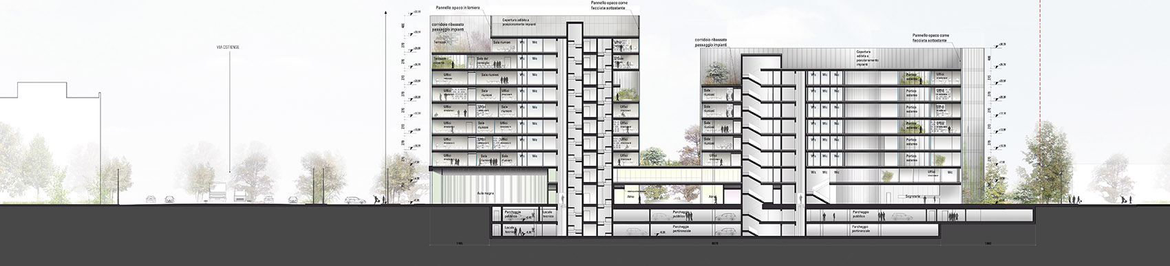 The new headquarters of Rome Tre University by Mario Cucinella ...