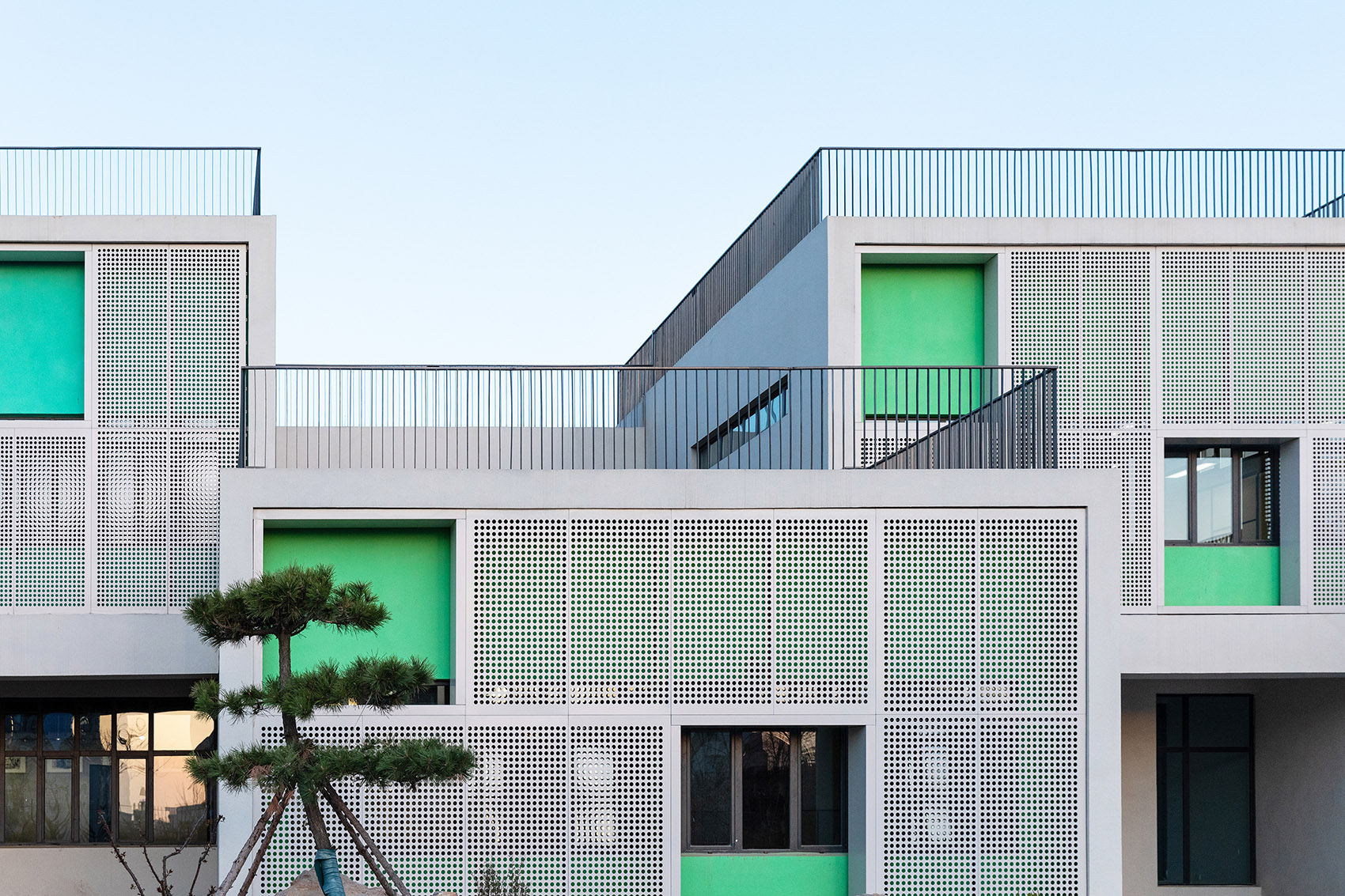 Wanghaiyuan School, China by Architectural Design Institute of Tsinghua ...