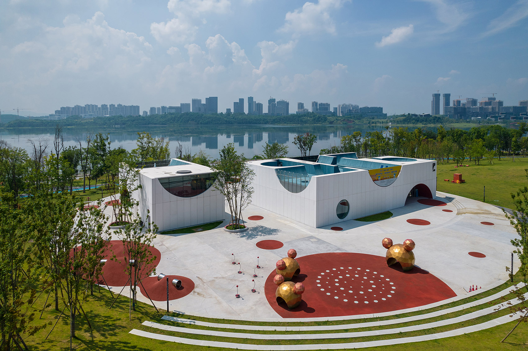 FANG · FUN Xinglong Lake Children’s Art Center, China by REL ARCHITECTS ...