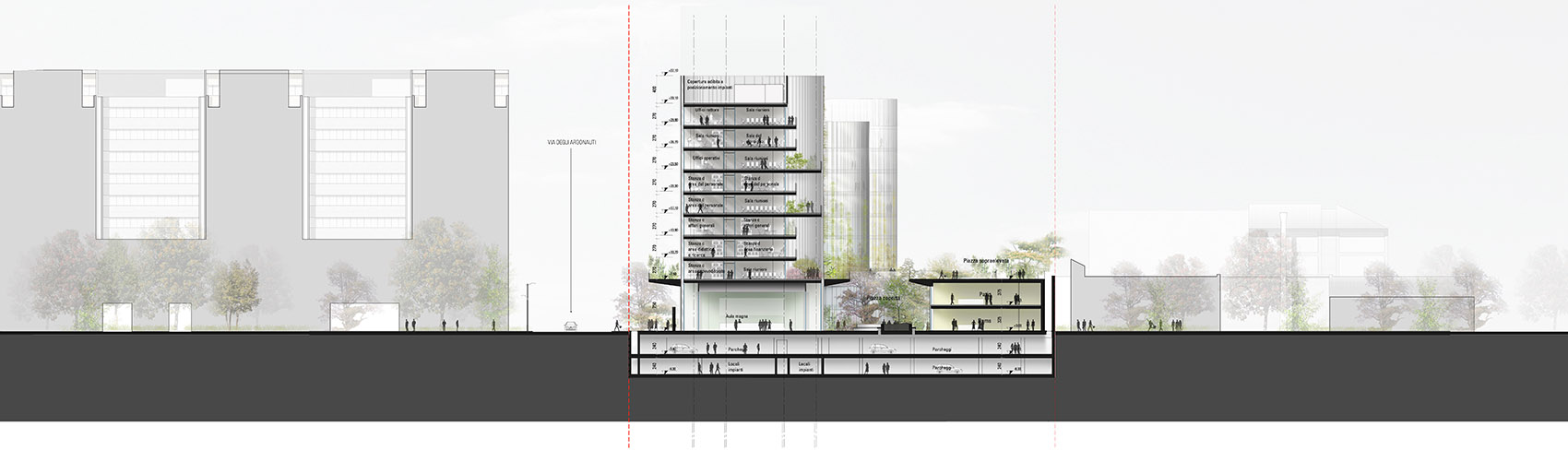 The new headquarters of Rome Tre University by Mario Cucinella ...