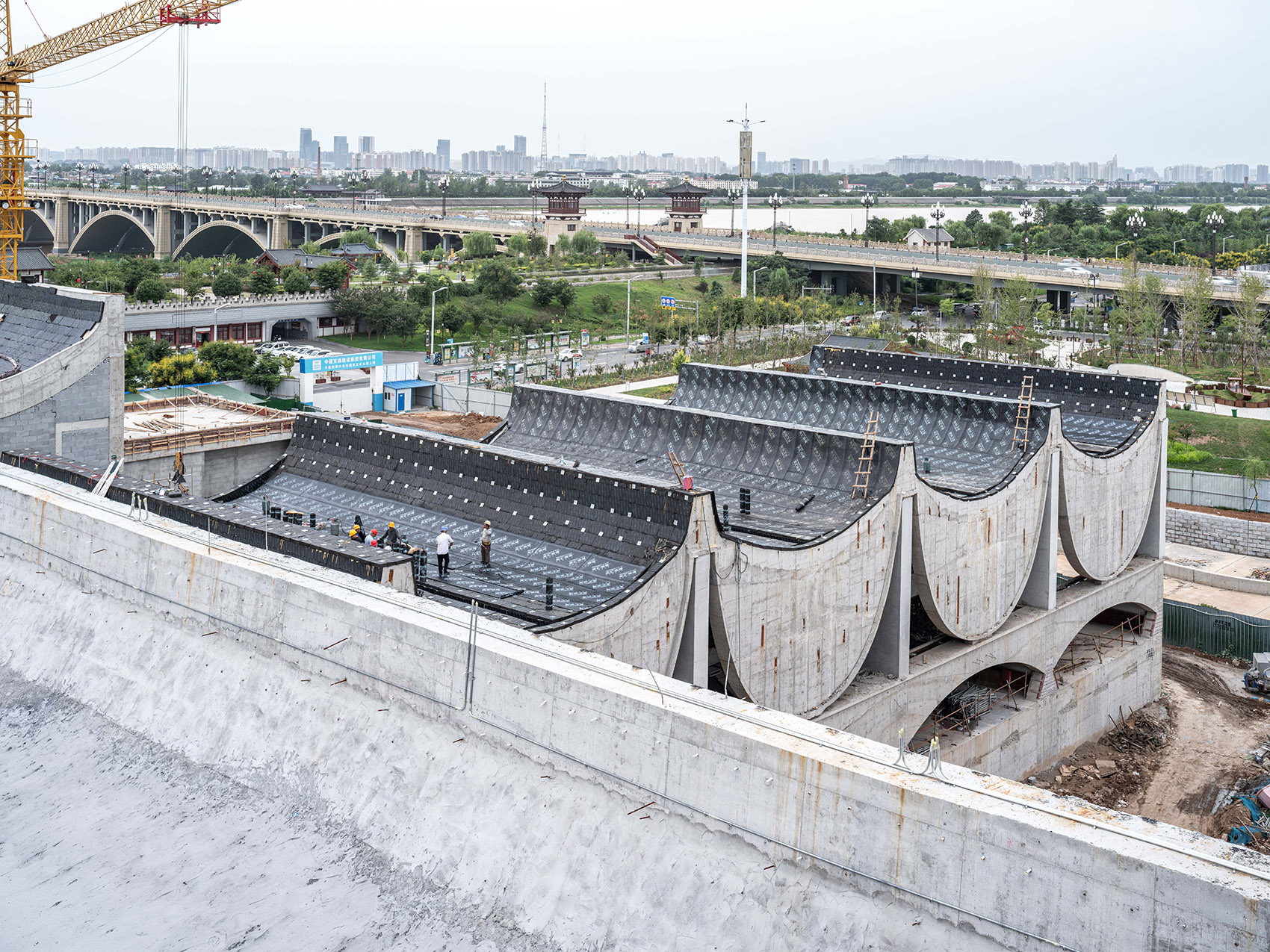 Sui-Tang Dynasties Grand Canal Culture Museum, Luoyang, China by TJAD ...
