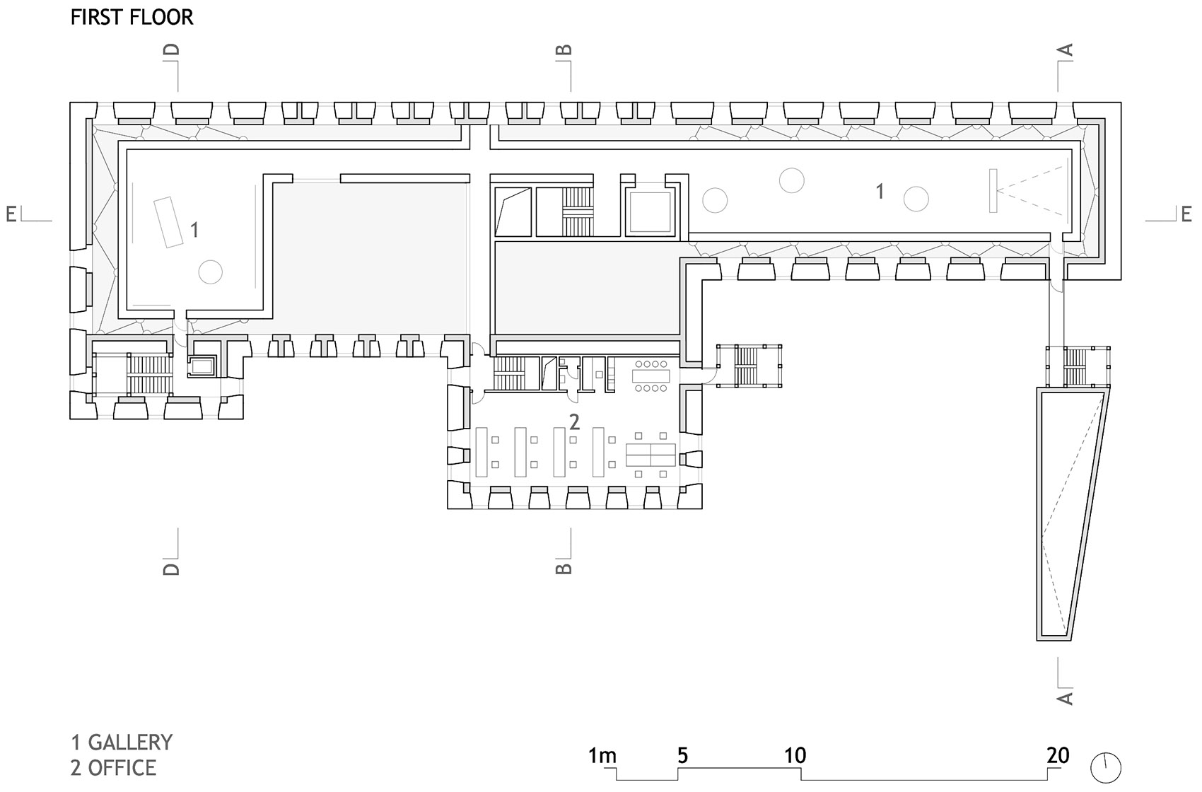 Cukrarna Gallery, Slovenia by SCAPELAB - 谷德设计网