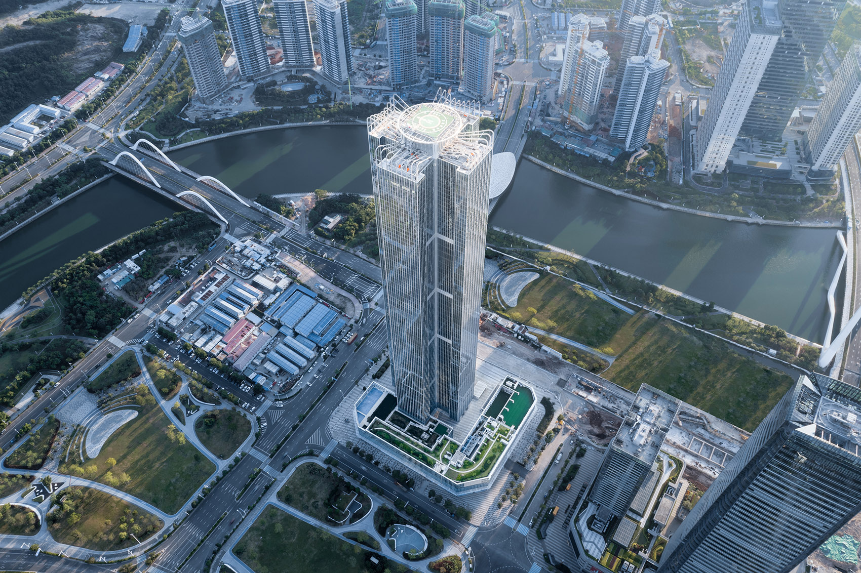 Zhuhai Hengqin Fang Da Cheng Tower by AUBE - 谷德设计网