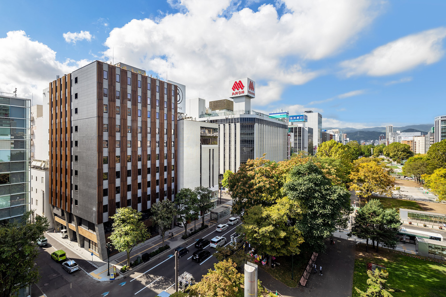 The Royal Park Canvas Sapporo Odori Park by Mitsubishi Jisho Design - 谷德设计网