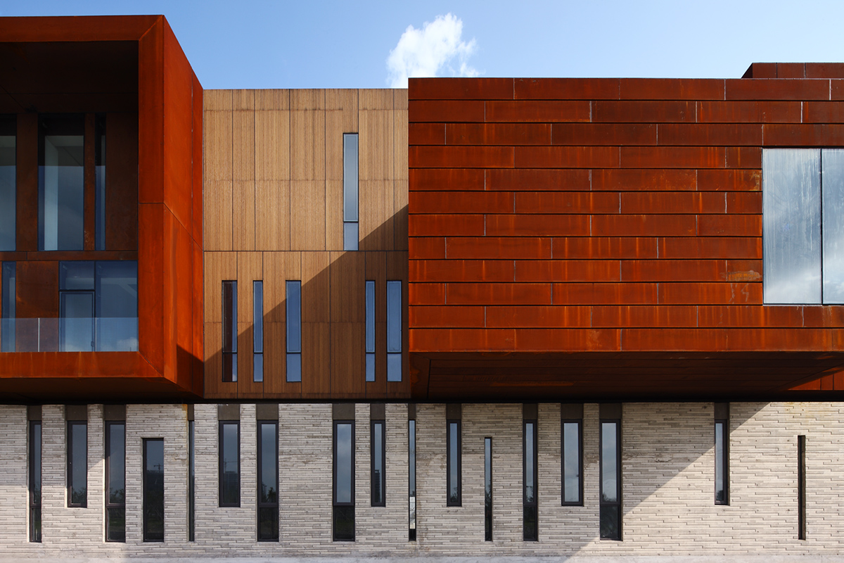 Administration building of the gas company at Jiading new town by ...