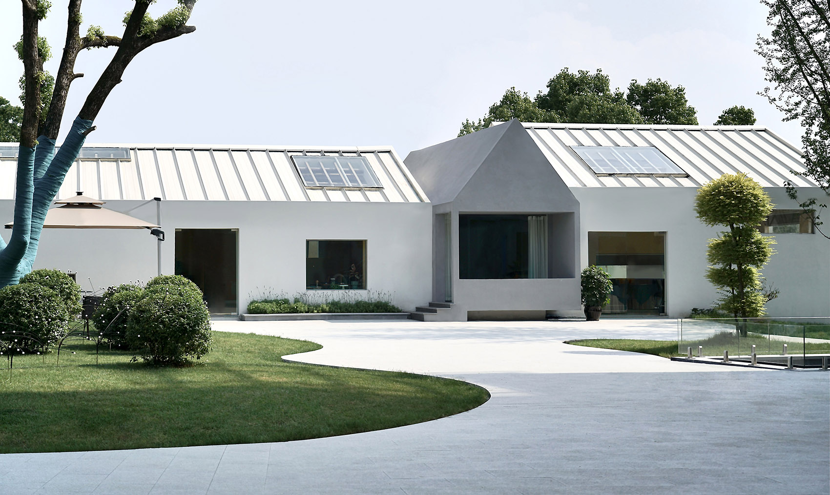 Courtyard restaurant in our village by Someone Studio - 谷德设计网