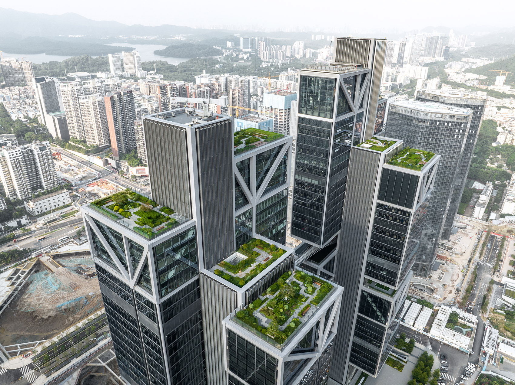 DJI Headquarter ‘Sky City’ by Foster + Partners - 谷德设计网