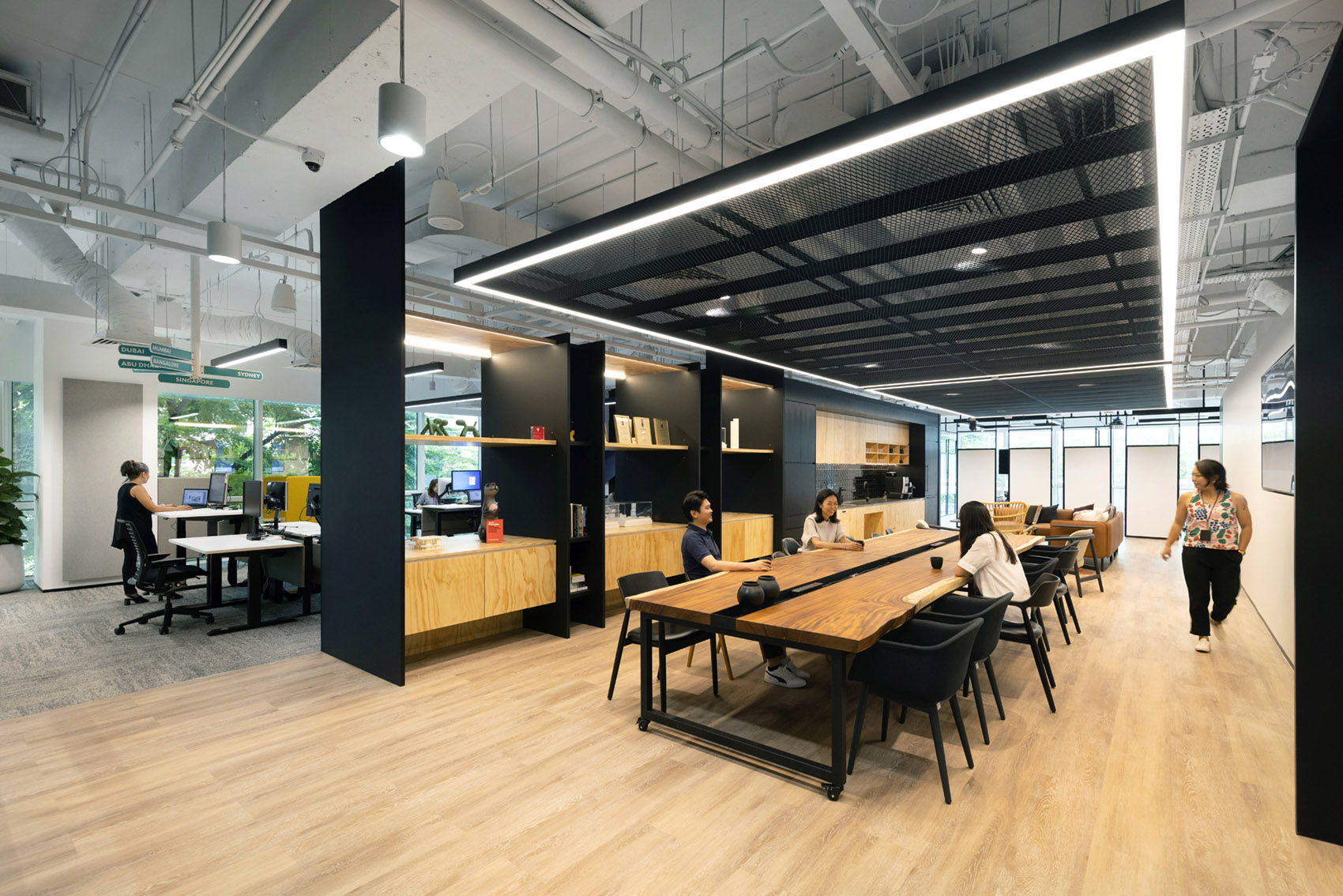 Gensler’s New Office in Singapore by Gensler - 谷德设计网