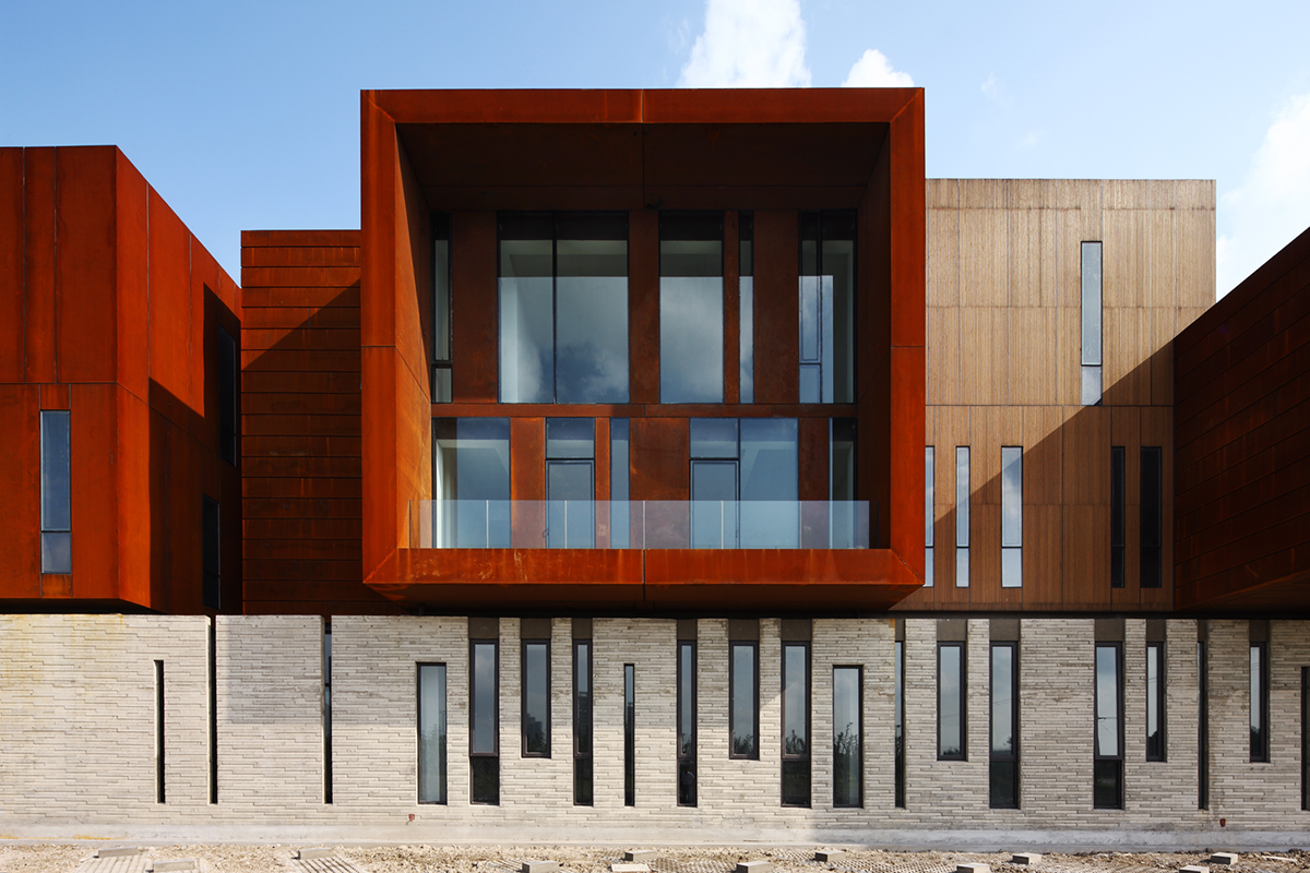 Administration building of the gas company at Jiading new town by ...