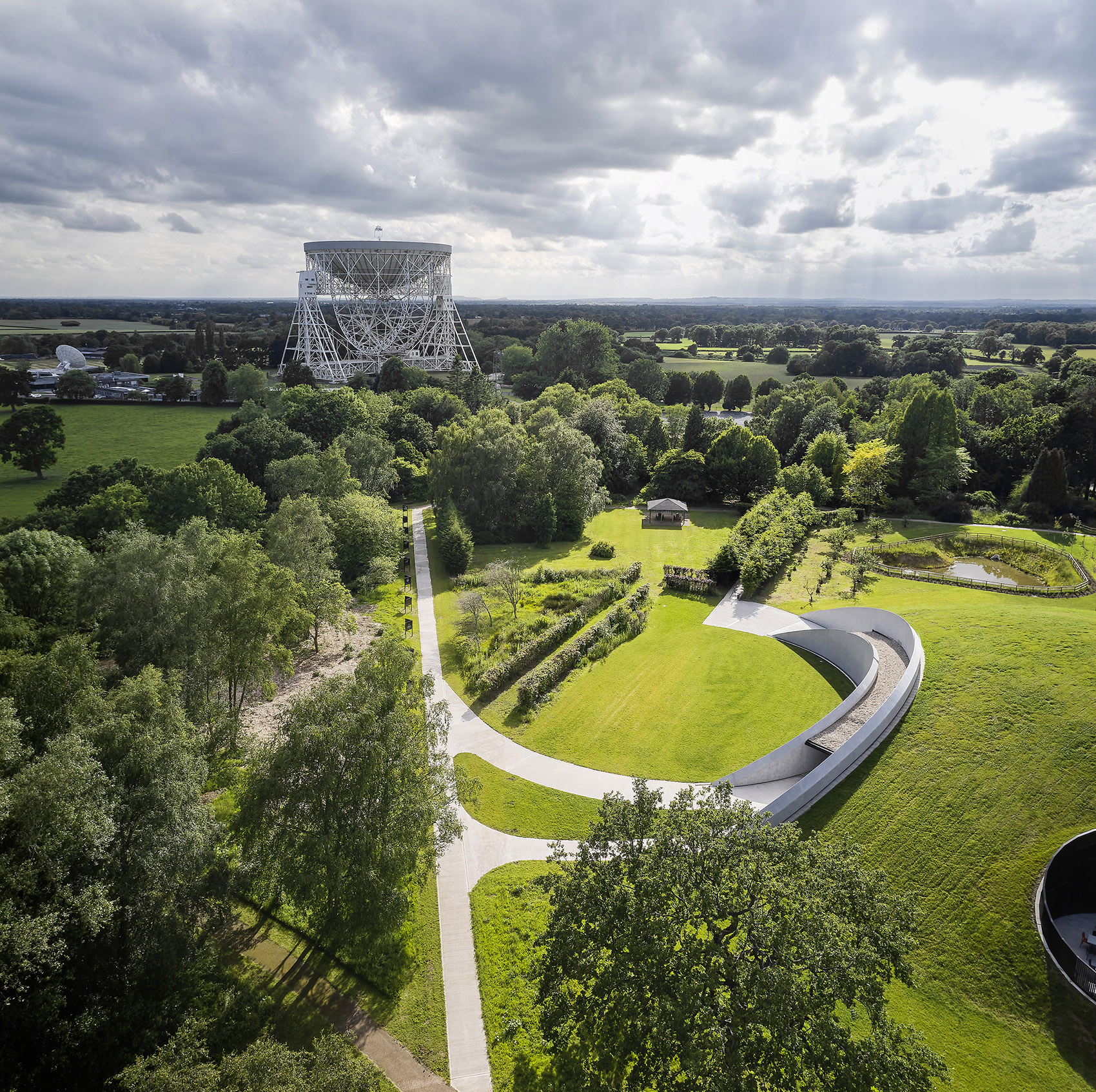 First Light Pavilion, Jodrell Bank Observatory by Hassell - 谷德设计网