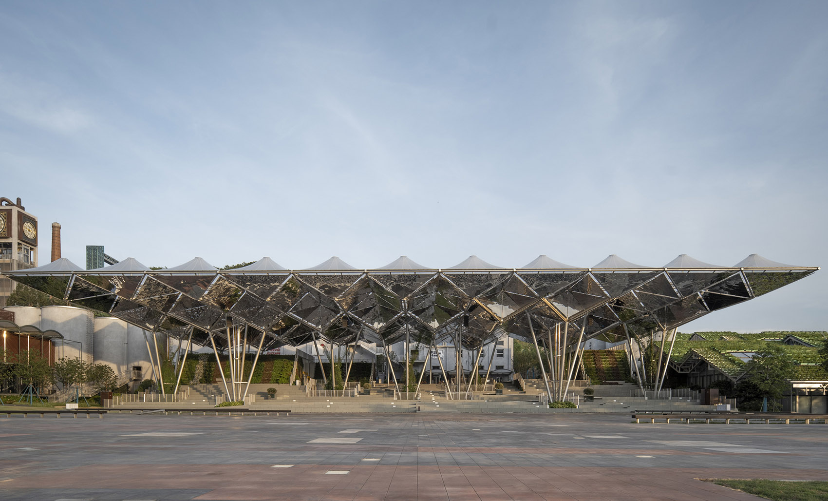 The Main Pavilion of the 11th Jiangsu Horticultural Expo by Land-Based ...