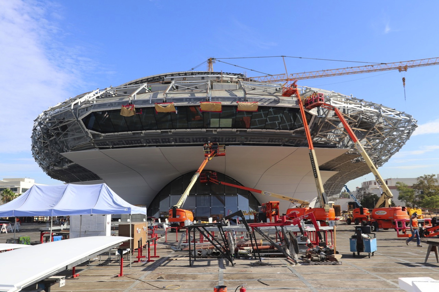 MAD Construction site: The Lucas Museum of Narrative Art will be ready ...