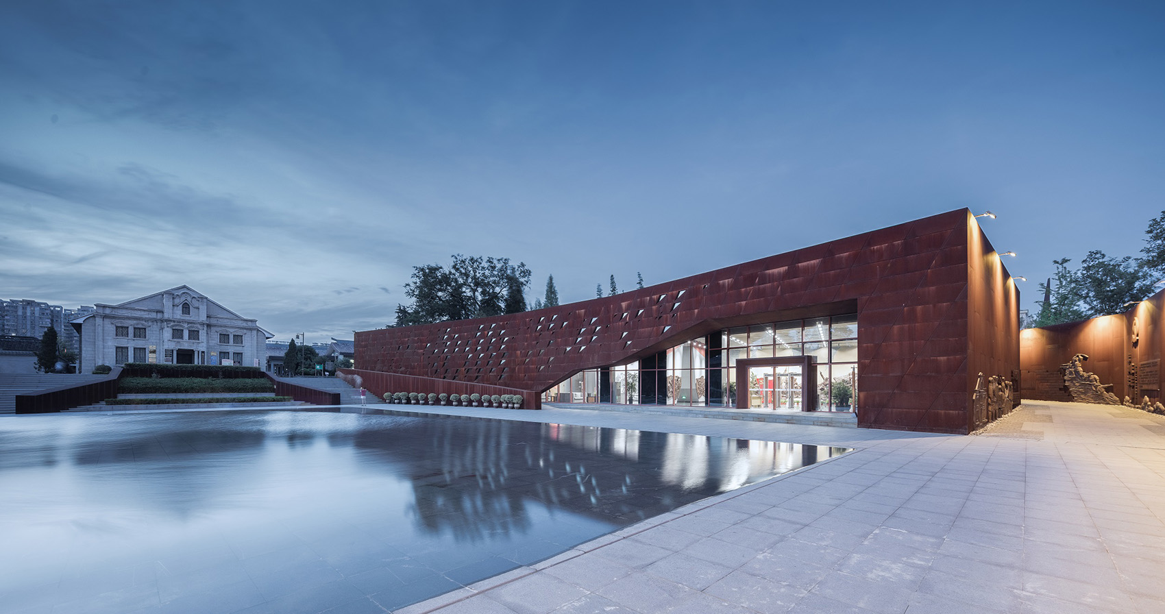 Menorial Hall of the last battle of the Anti Japanese War by Tongji Architectural Design (Group ...