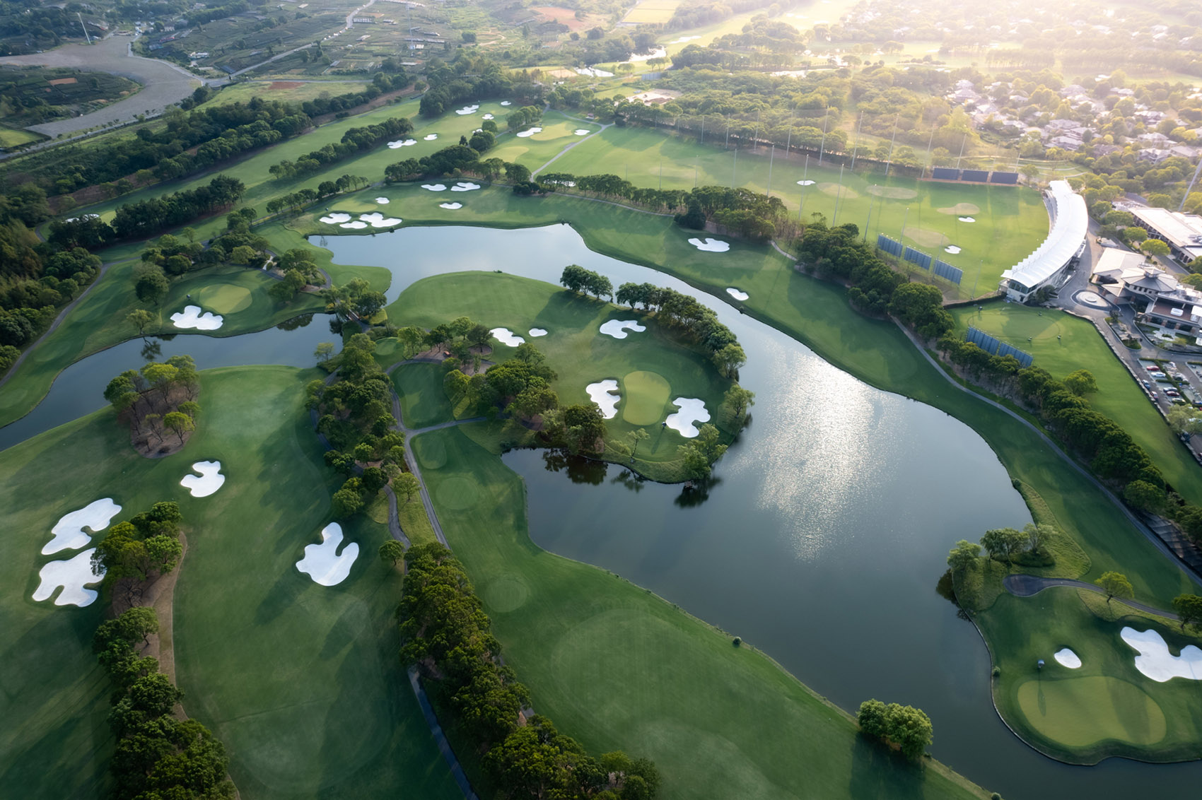 West Lake Golf landscape design by NCD Studio - 谷德设计网